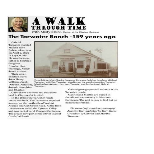 a walk through time 1 | DOCX