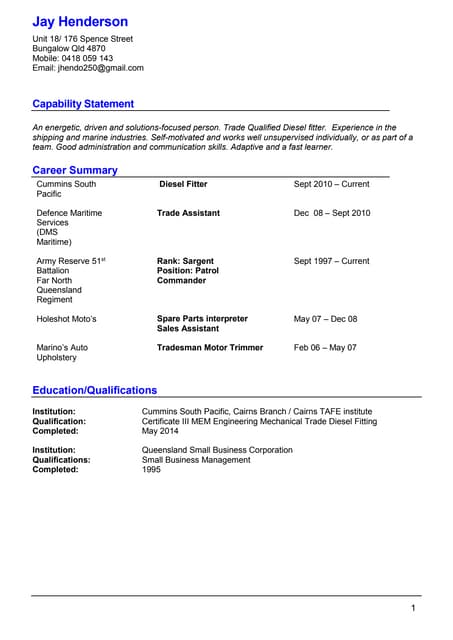 Brandon Bouchard - Resume | PDF