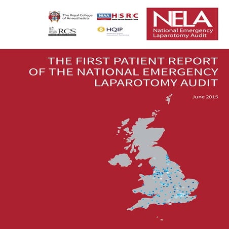 NELA First Patient Report 2015 | PDF