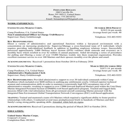 RESUME ICO PSC MCKNIGHT | PDF
