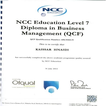 L7 Post Graduate Diploma | PDF