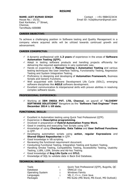 Sumathi_Resume | PDF