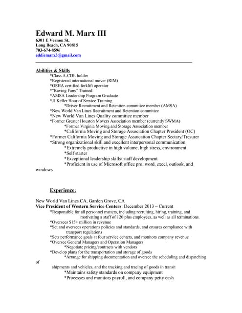 STALIN PROCOPE RESUME2 | DOC