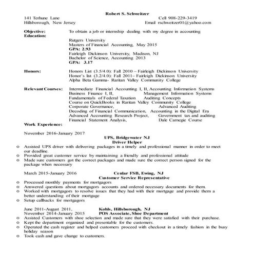 Ramona Hamill Resume | PDF