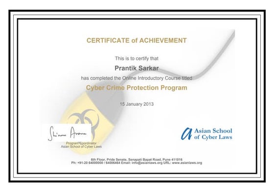 PMP Course Completion Certificate | PDF | Graduation | Personal ...