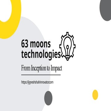 63 moons technologies From Inception to Impact.pptx