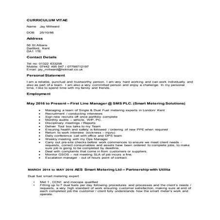 Jay Millward CV newest 17 | DOCX