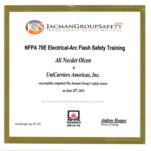 NFPA 70E Electrical Arc Flash Study Training | PDF