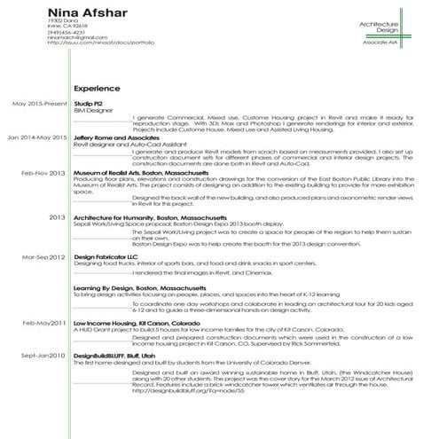 Irvine Resume (1) | PDF
