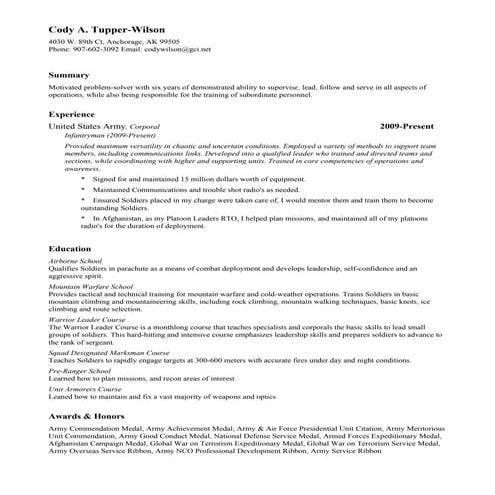 Resume | PDF