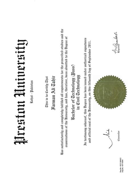 University Of London LLB Certificate | PDF
