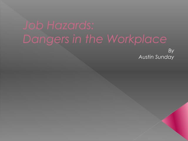 DIFFERENT HAZARDS IN THE ICT ENVIRONMENT.pptx