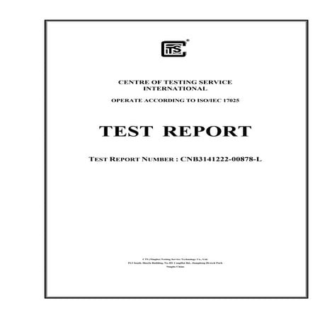 IP67 Test Report | PDF