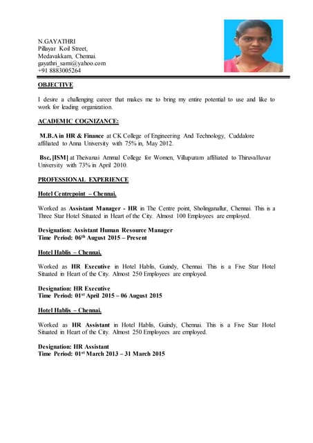 VINITA PINTO - RESUME | PDF