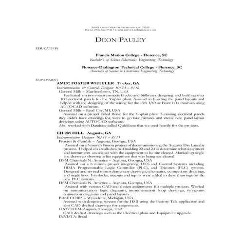 Brad rust resume | PDF