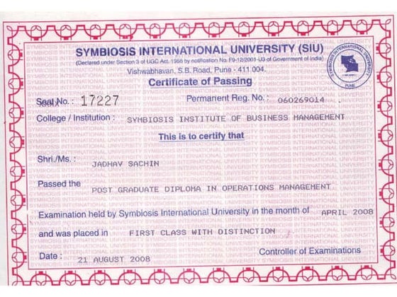 SOAS Master Program qualification | PDF