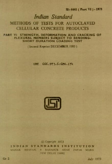 IS:9013-1999 | PDF | Civil Engineering Industry | Industries