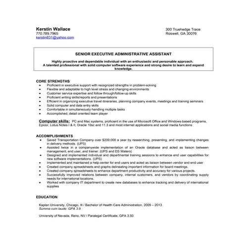 Jennifer Spencer Resume 8-20162 | PDF