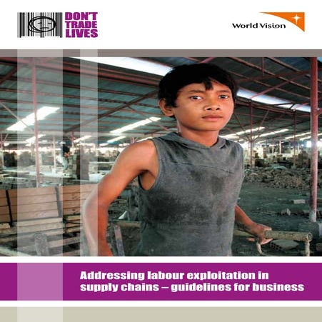 Eradicating labour exploitation from your supply chain: Guidelines for ...