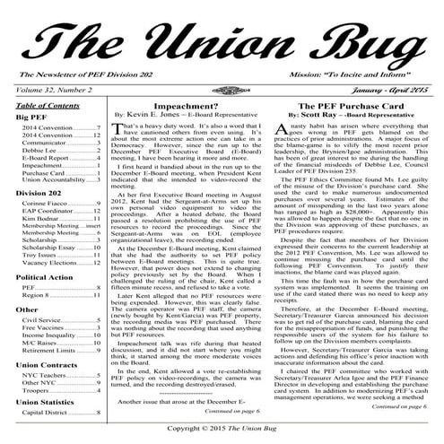 Jan. - April 2015 Union Bug Corinne | PDF