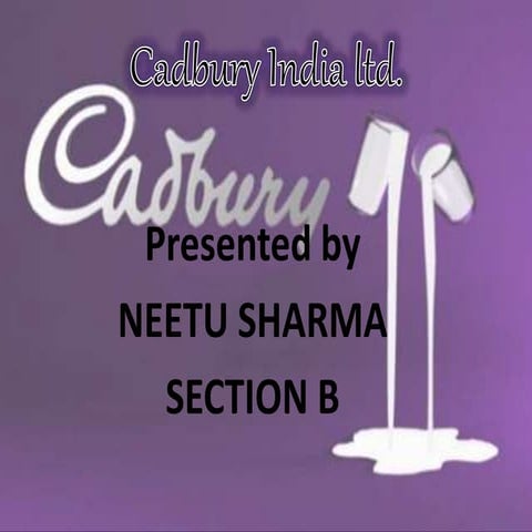 Cadbury India | PPTX