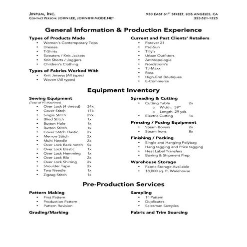 CONTRACTOR BASIC INFO | PDF