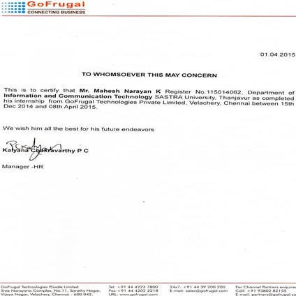 Gft Intern Pdf