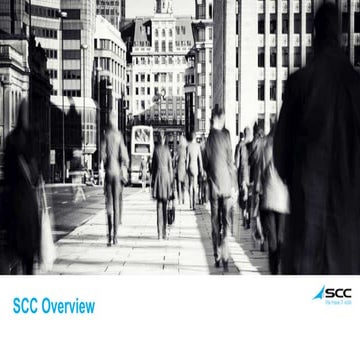 SCC Capabilities and Credentials | PPTX