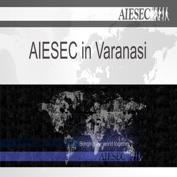 AIESEC in Varanasi_Proposal | PDF