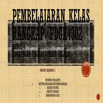 PEMBELAJARAN KELAS RANGKAP MODUL 4 KEGIATAN BELAJAR 2 | PPT