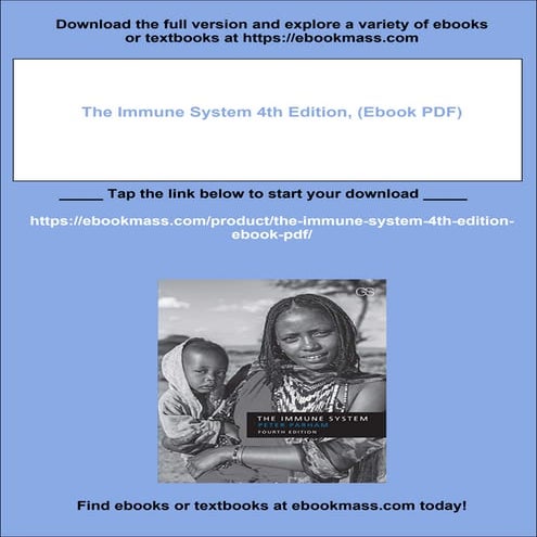 The Immune System 4th Edition, (Ebook PDF) | PDF