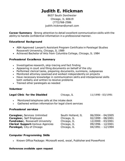 Robert Donahue Resume | PDF