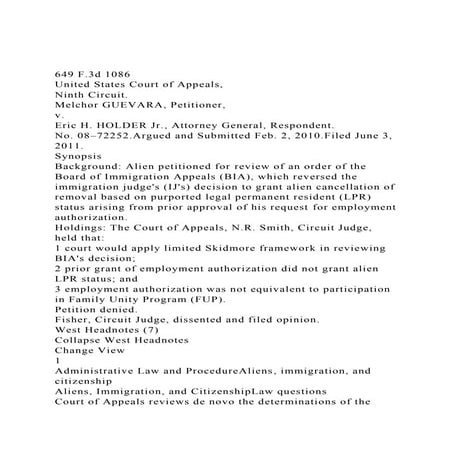 BIA reversal 3 Judge James A nugent | PDF