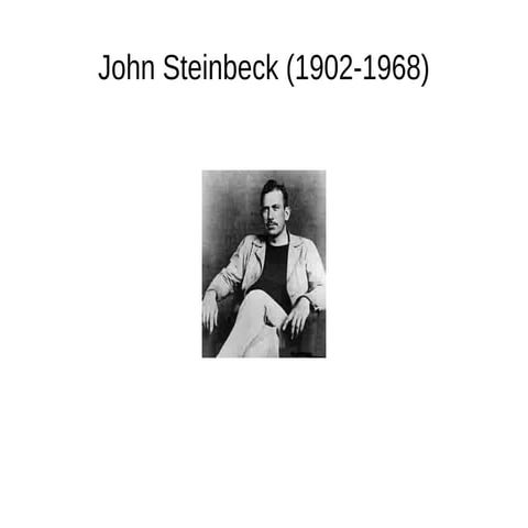 John Steinbeck | PPT