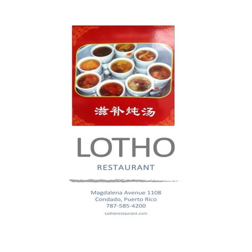 MENU LOTHO RERSTAURANT TITLE | PDF