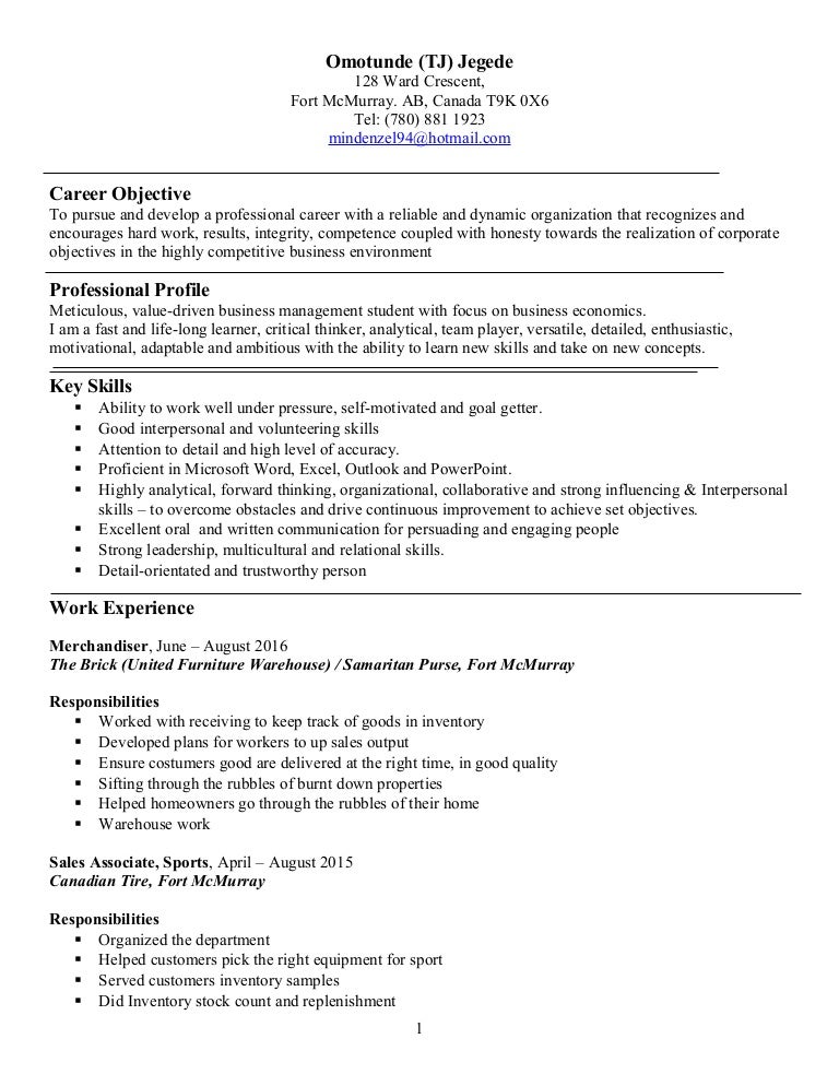 TJ Resume