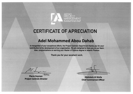 General Manager Certificate | PDF