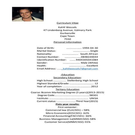 kahlil marketing cv.docx.. | PDF