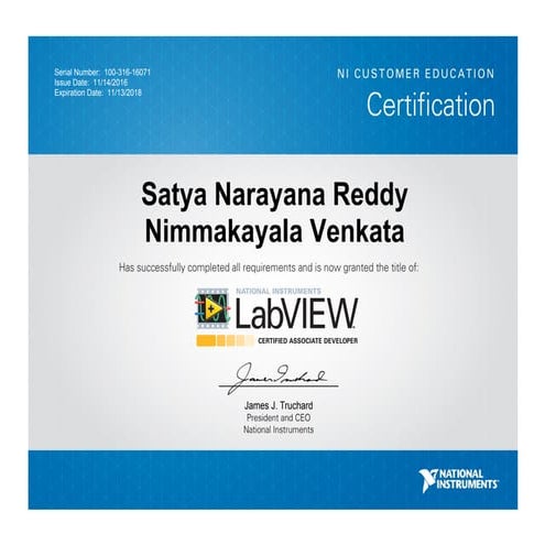 Satya Narayana Reddy Nimmakayala Venkata | PPT