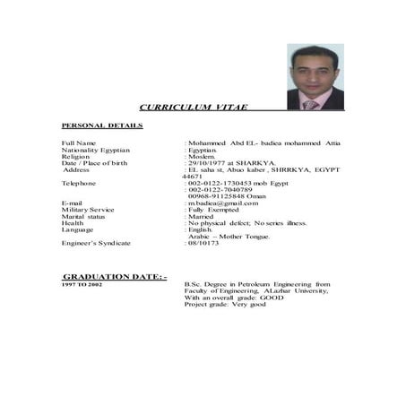 CURRICULUM VITAE UPDATE OM | DOC