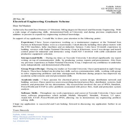 Mohanad cv (new) | DOC