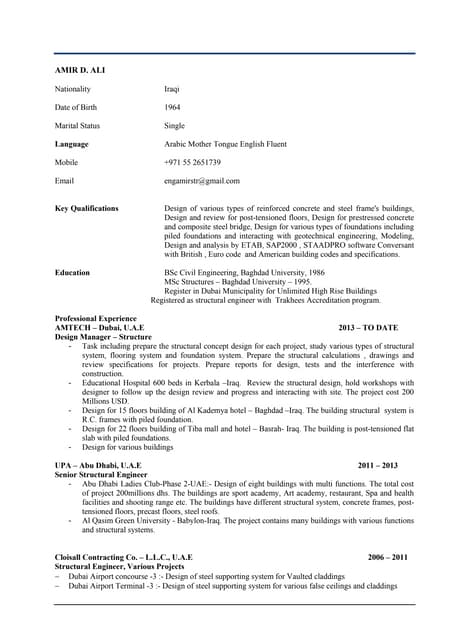 My Resume (Facade Designer) | PDF