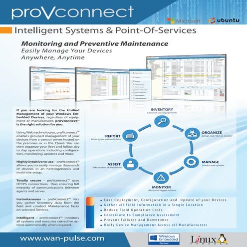 proVconnect_IntelligentSystems_DataSheet | PDF