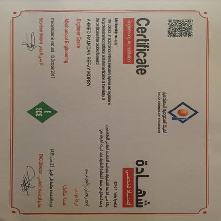 SCE Certificate | PDF