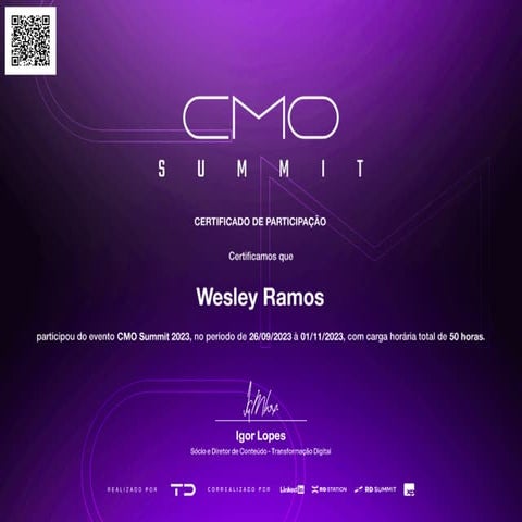 CMO Summit | PPT