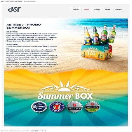 AB INBEV - Promo Summerbox | PDF