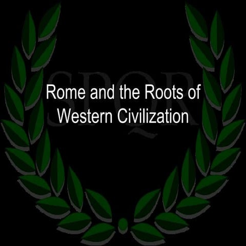 Day 3 Ancient Rome Legacies | PPTX