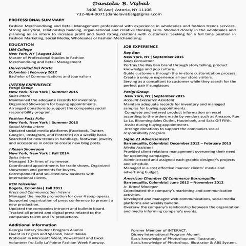 MilluzziResume | PDF