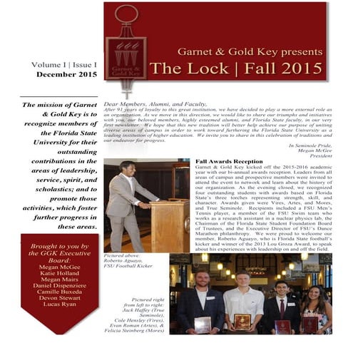 The Lock Volume I Issue I | PDF
