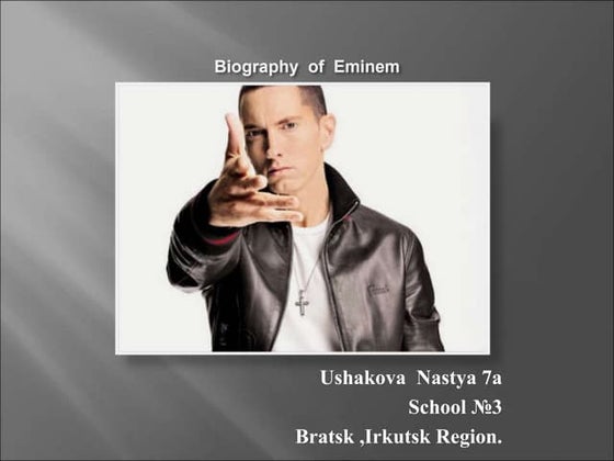 Eminem presentation | PPT